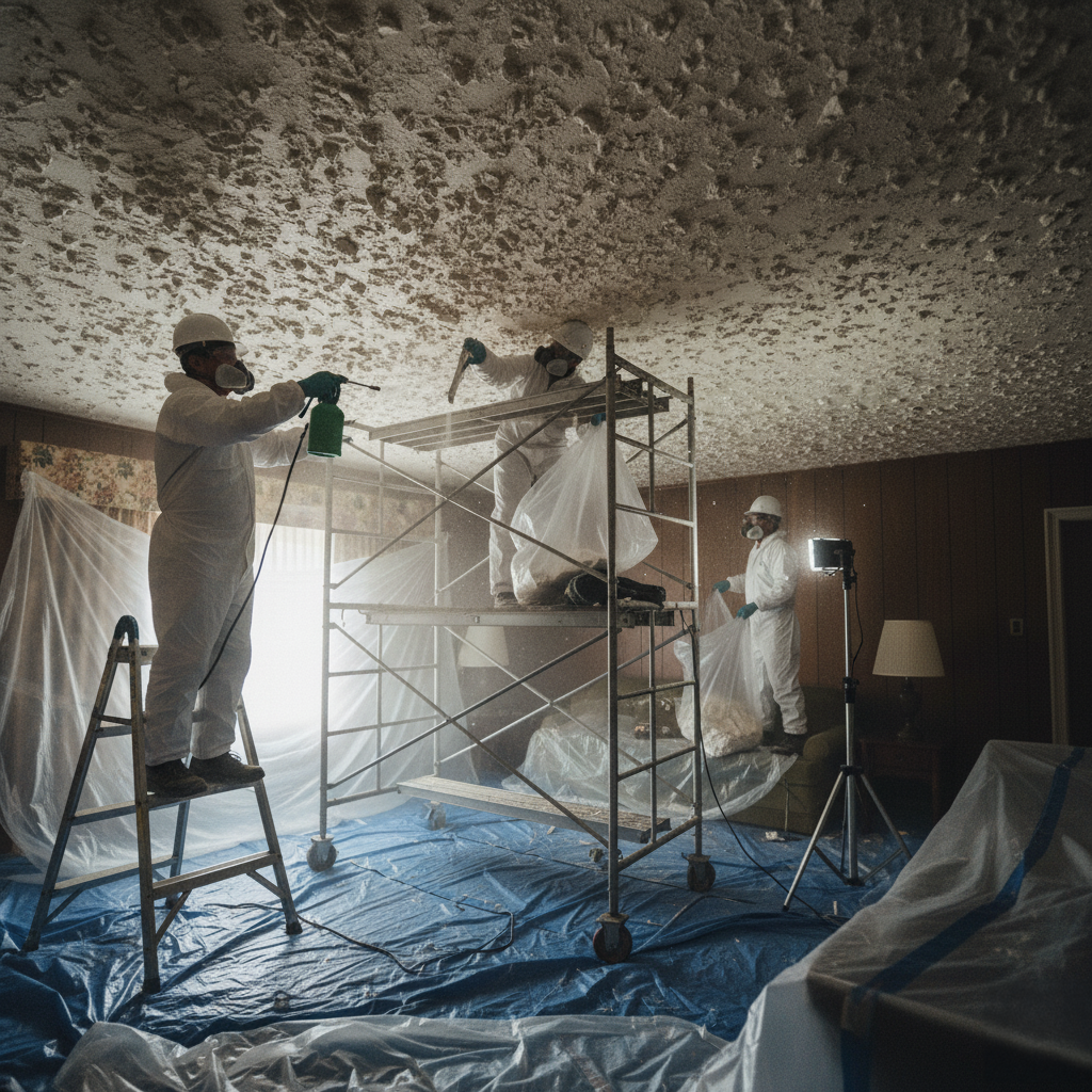 Modernize Your Home: Why Popcorn Ceiling Removal is a Must-Do Renovation Project